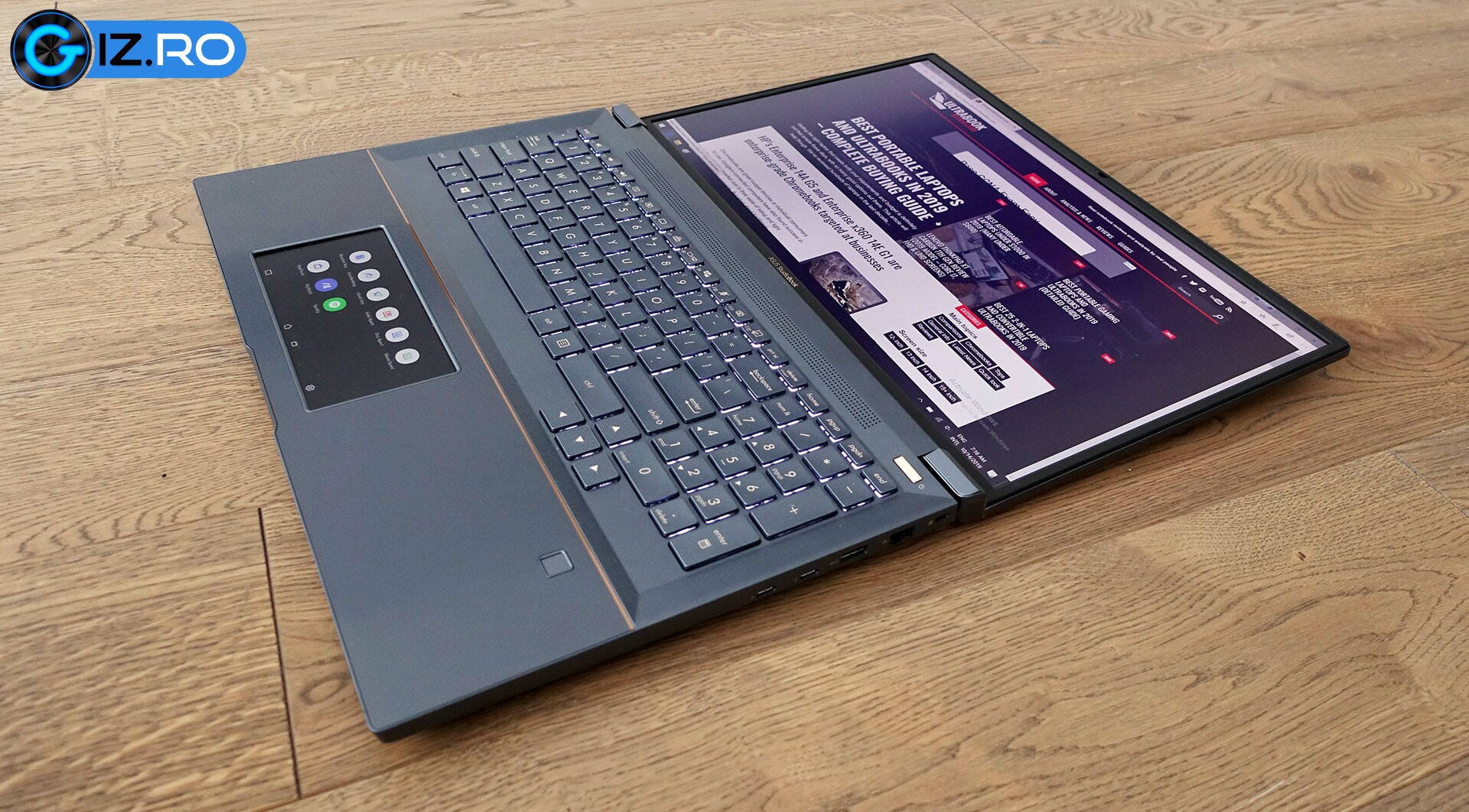 ASUS StudioBook Pro X W730G5T review - un prim pas cu mare potențial